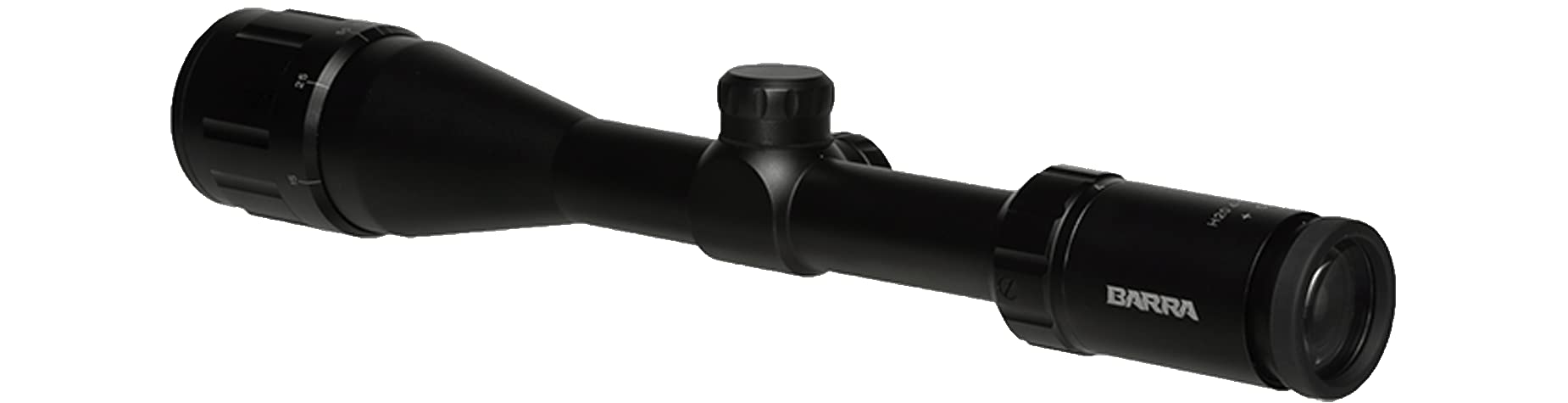Barra Rifle Scope, BDC Reticle Capped Turrets for Hunting Shooting Precision Deer Hog Venison Varmint (H20 4-12x40)
