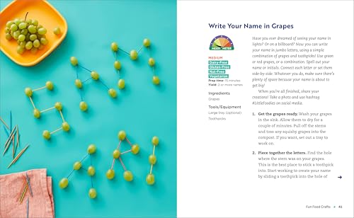 Edible Crafts Kids' Cookbook Ages 4-8: 25 Fun Projects to Make and Eat!