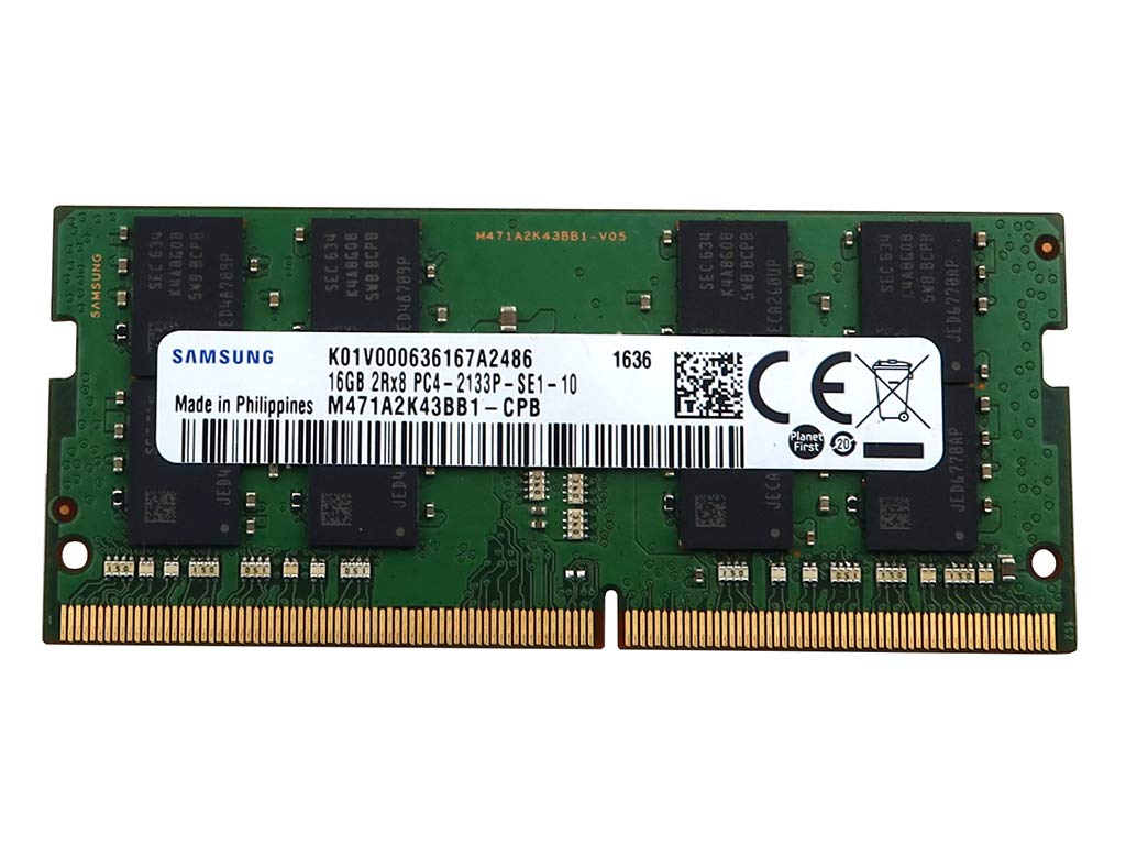 Samsung M471A2K43BB1-CPB 16GB DDR4-2133 SoDIMM CL15 Notebook Memory