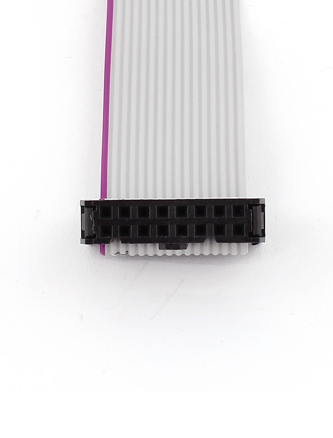 uxcell 2pcs FC16P IDC 16-Pin Hard Drive Extension Wire Flat Ribbon Cable 30cm