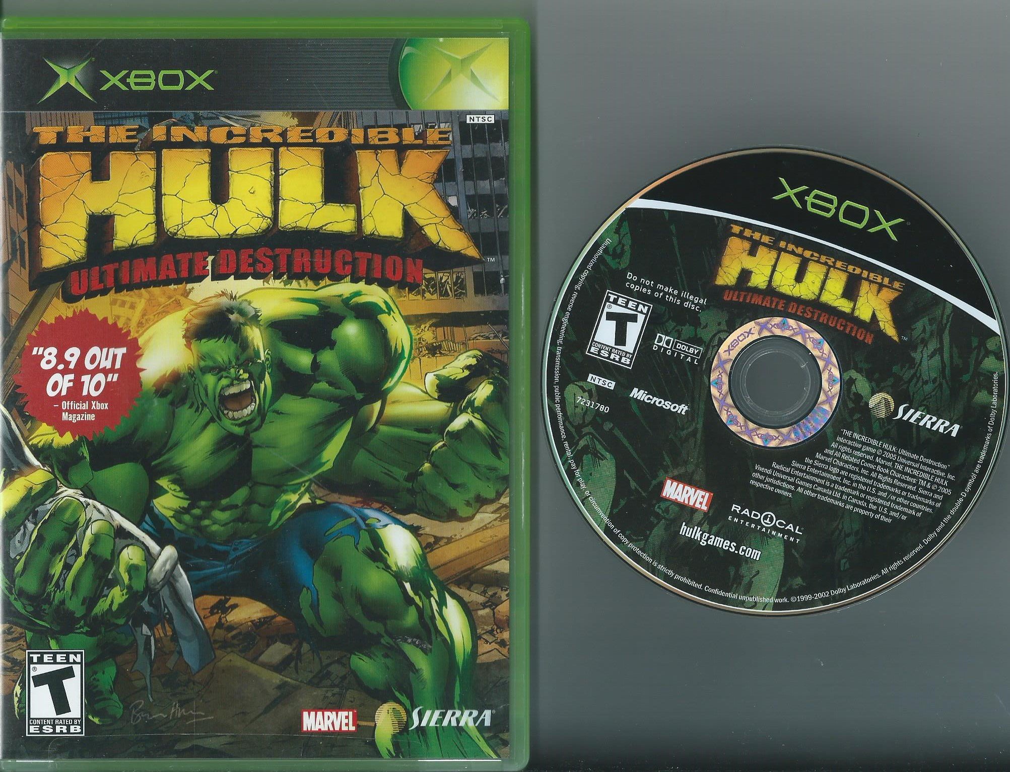 Incredible Hulk: Ultimate Destruction
