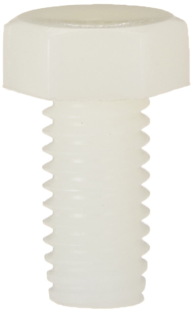 Hard-to-Find Fastener 014973168353 Nylon Hex Bolts, 3/8-16 x 3/4, Piece-8