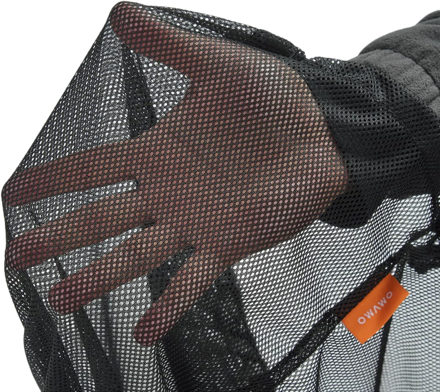 OMVMO 1Pcs100L Mesh Sleeping Bag Storage Sack Stuff Sack Mesh Laundry Bag Drawstring Bag，Tear-Resistant Polyester Mesh,300D Oxford Bottom,Anti-Dirt and Water-Resistant.