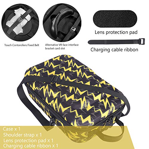 KXL Hard Carrying Cover Protective Pouch Box Case Bag for -Oculus Quest 2 VR Glass