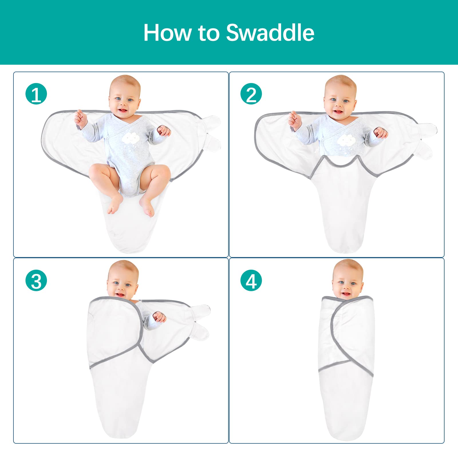 Bassinet Sheets Compatible with Baby Delight Beside Me Dreamer Bassinet & Baby Swaddles 0-3 Months for Boy or Girls