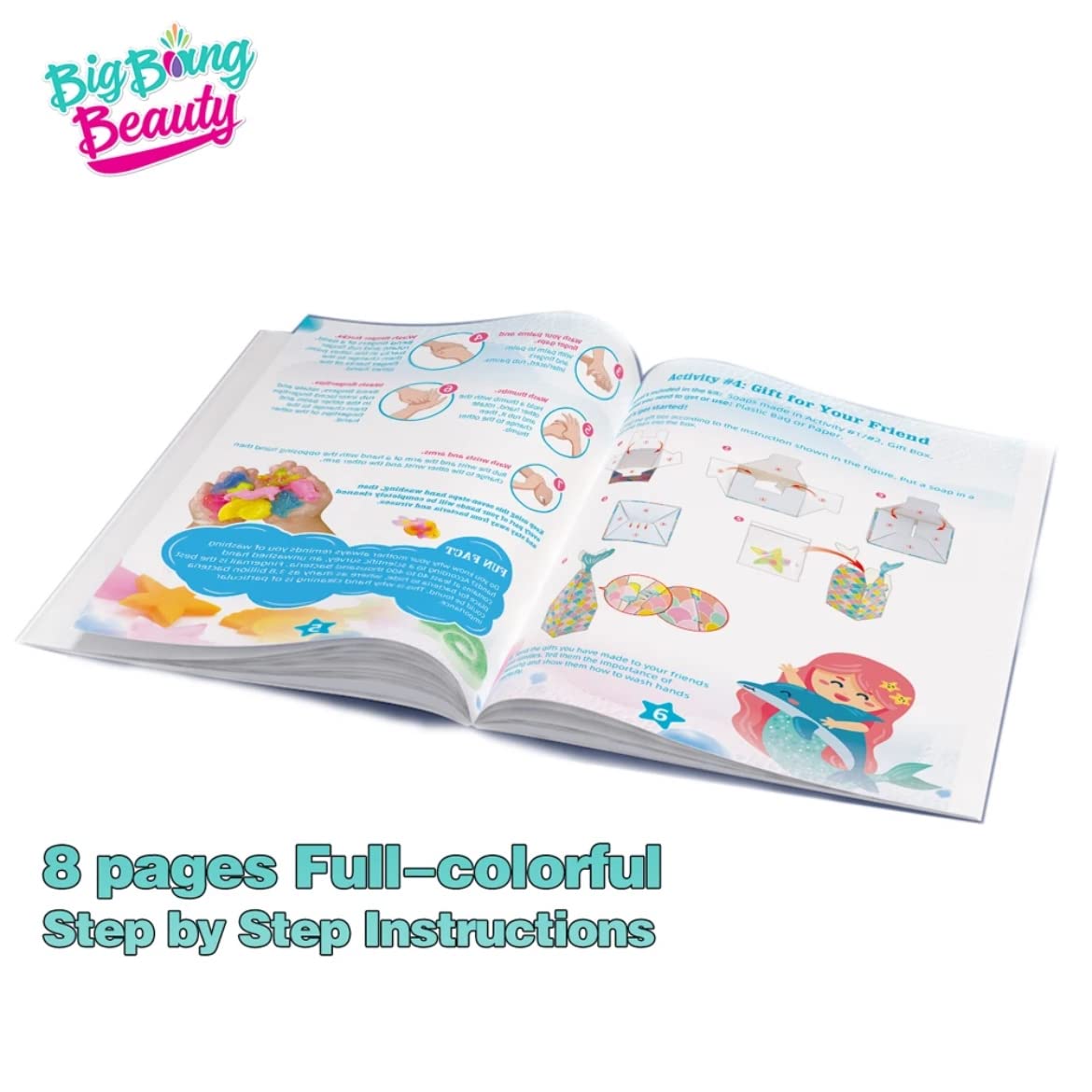BIG BANG BEAUTY | Make Your Own Soap Science Kit for Kids | DIY | Craft Project | STEAM Project | Birthday Gift Childrens Science Projects | Kids Kitchen Science | Ages 8+