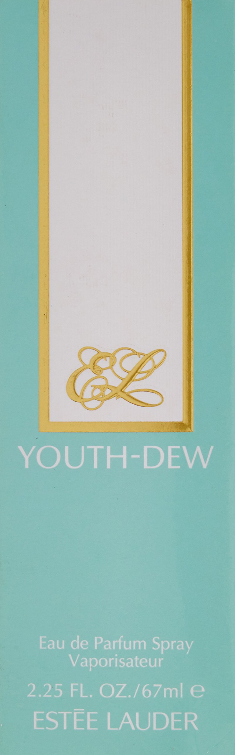Youth Dew by Estee Lauder Eau de Parfum Natural Spray 67ml. 2.25 FL. OZ. (Pack of 2)