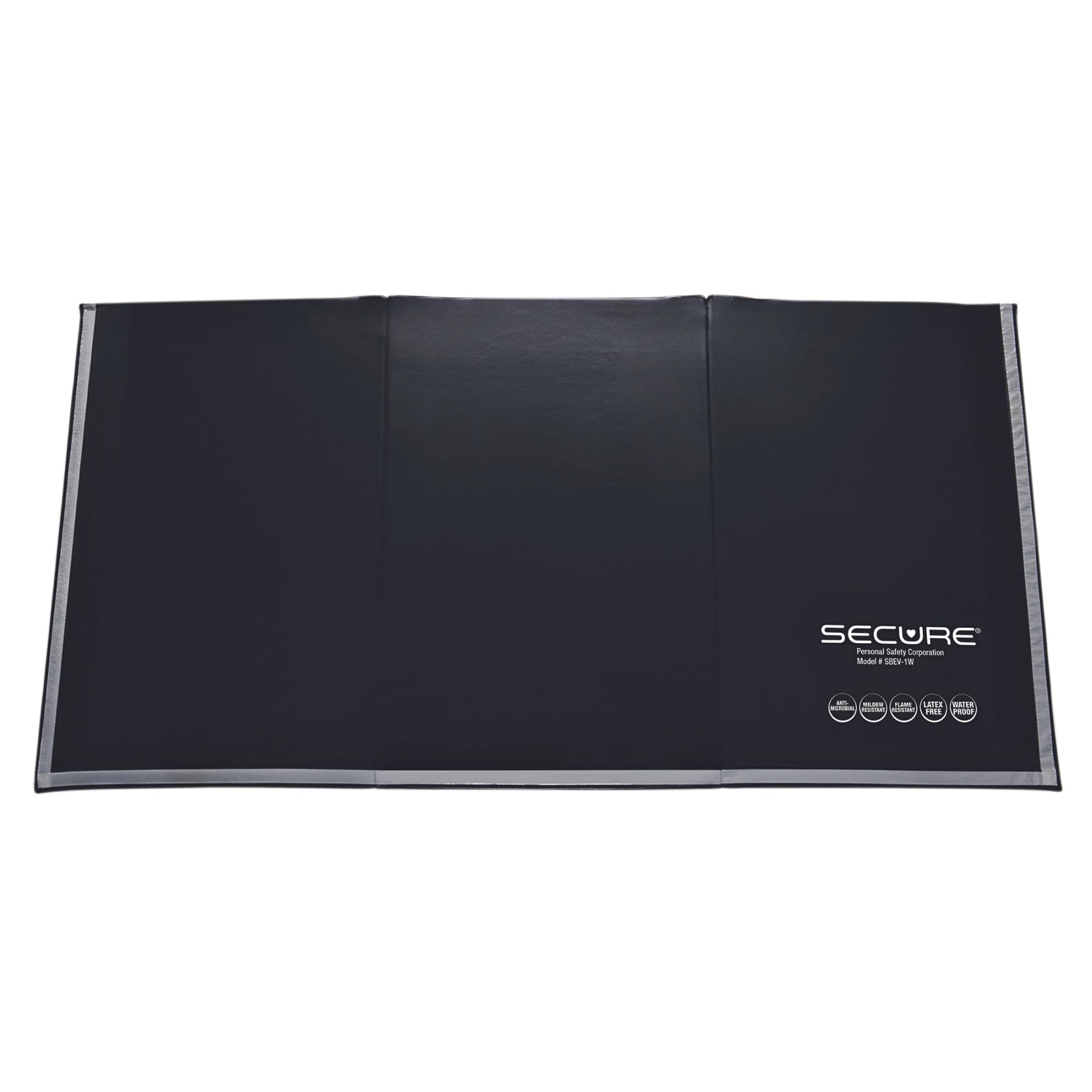 Secure Waterproof Bedside Safety Floor Mat for Elderly Fall Prevention, Extra Large 72"x38"x1", Glow Strips for Night Visibility, Handicap Non-Slip Beveled Edge Fall Mat