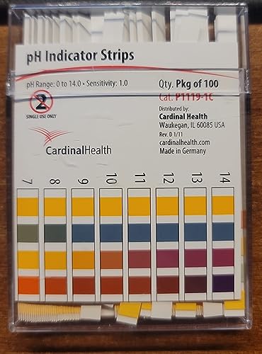 Cardinal Health pH Indicator Strips