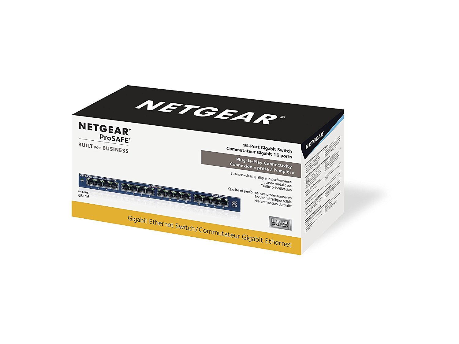Netgear GS116NA 16 Port GIGABIT ETHERNET Switch