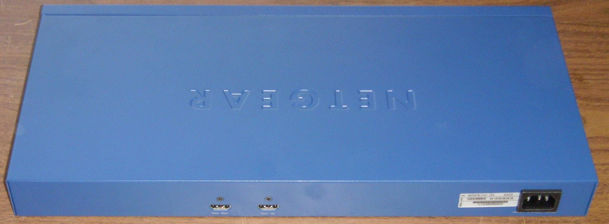 Netgear GS724TS ProSafe 24-Port Gigabit Stackable Smart Switch
