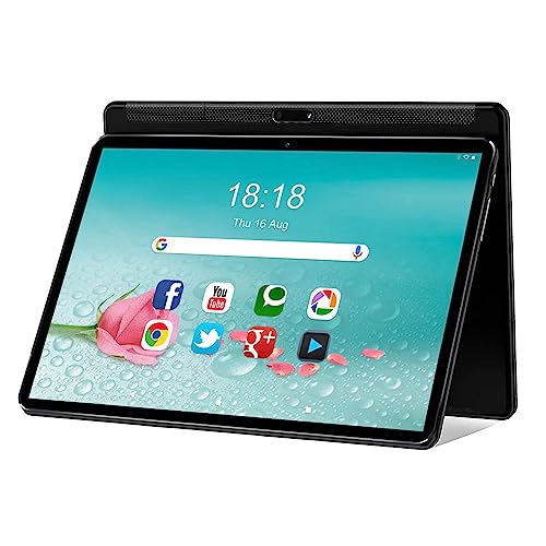 BAIWOYER 2023 Latest Tablet Octa-Core 10.1 inch Android Tablet, 4GB RAM, 64GB ROM Storage, 512GB Expandable Support, Dual 13MP+5MP Camera, Long Lasting 6000mAh Battery WiFi Tablet