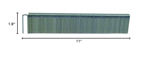 Senco A800759 18 Gauge by 1/4-inch Crown by 3/4-inch Leg Electro Galvanized Staples (900 per box)