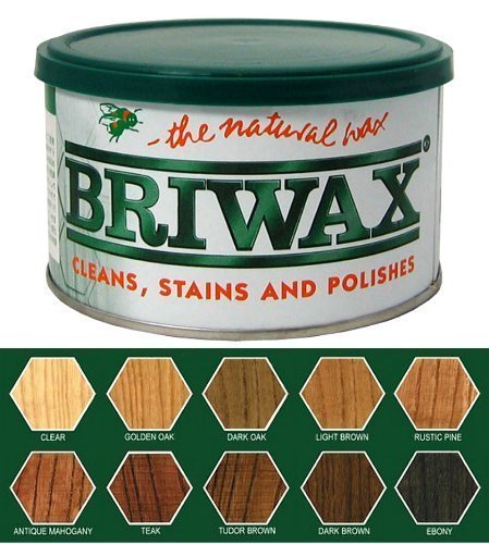 Briwax (Tudor Brown) Furniture Wax Polish, Cleans, stains, and polishes