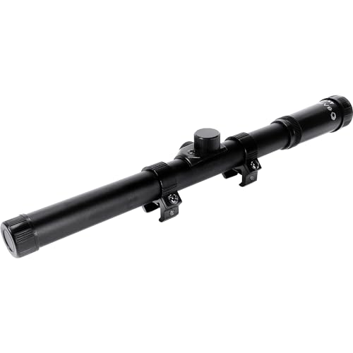 Barska 4x15 Rimfire Riflescope with Crosshair Reticle Parallax Free 50 Yards for Short Rimfire Ranges