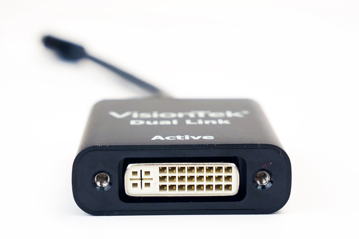 VisionTek Mini DisplayPort to Dual Link DVI-D Active Adapter (M/F) - 900640