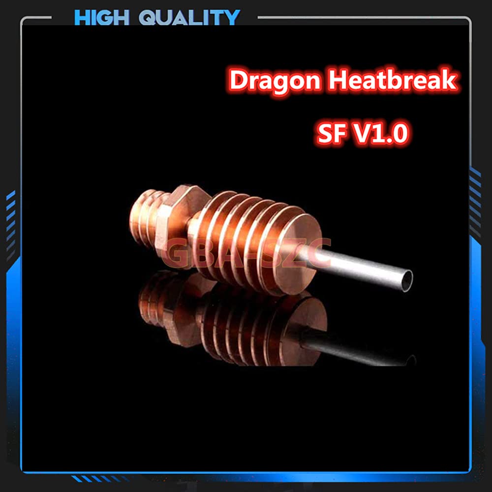 GBA-SZC Dragon Heatbreak Standard Flow V1.0 Heat Break Repair Parts/High Temperature for Dragon HOTEND V1.0.(SF V1.0)