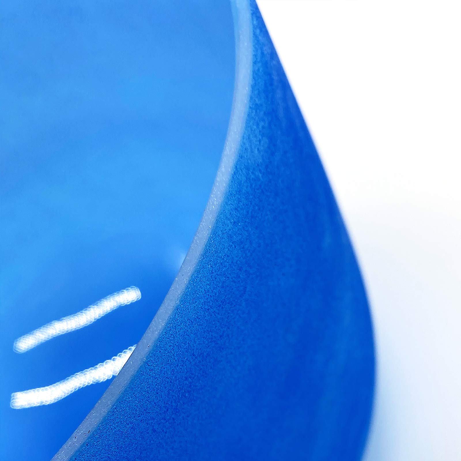 Indigo A Note Crystal Singing Bowl Pineal Chakra 8 inch with Free O-Ring Glue Hammer or Plastic rod wrapped in Sheepskin included For Promotes Peace Chakra Healing and Mindfulness