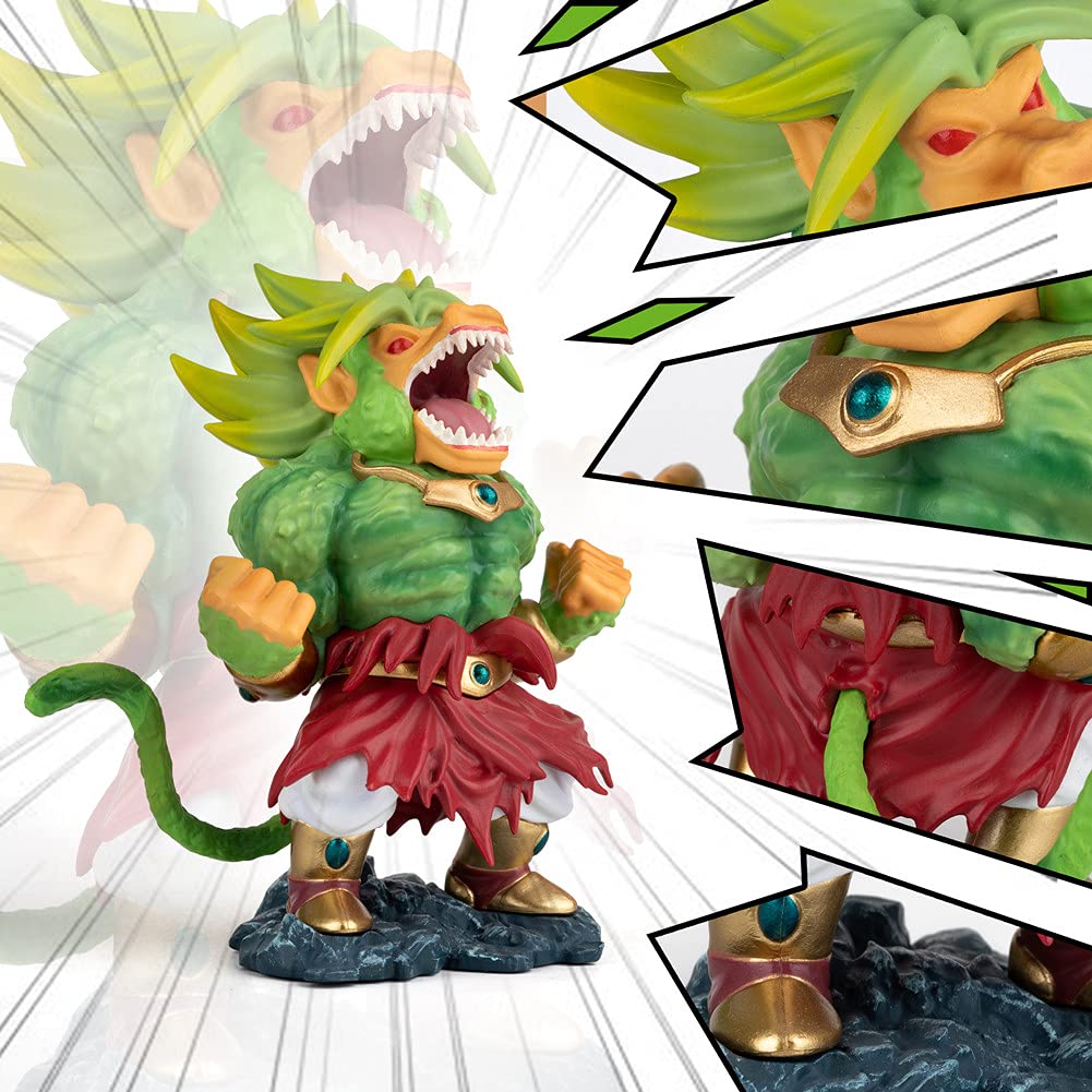 KELAKE GK Broli Figure Great Ape Broli Figure Statues Figurine DBZ Super Saiyan Actions Figures Birthday Gifts PVC 5.5 Inch
