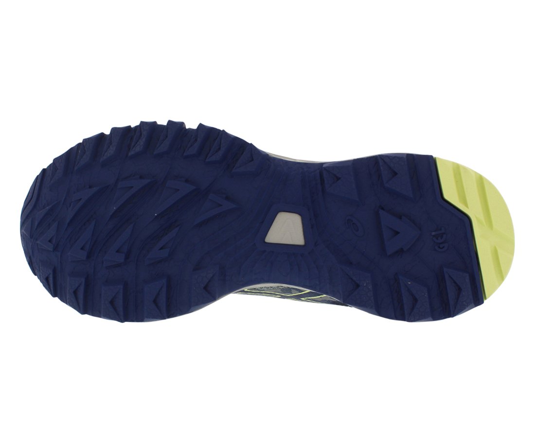 ASICS Women's Gel-Sonoma 3, Grey/Blue/Lime, 6 B(M) US