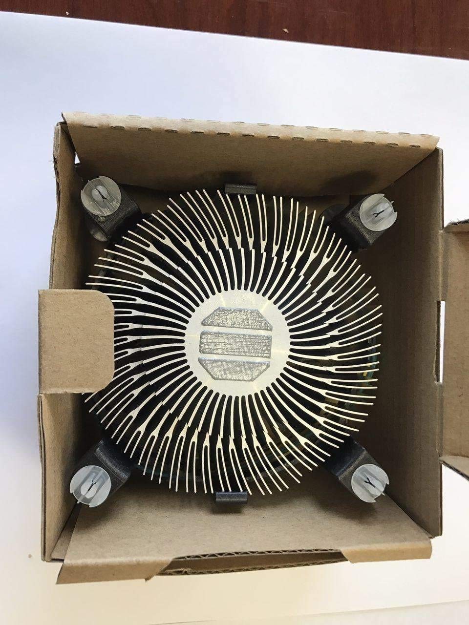 Intel E97379-001 Core i3/i5/i7 Socket 1150/1155/1156 4-Pin Connector CPU Cooler With Aluminum Heatsink and 3.5-Inch Fan For Desktop PC Computer