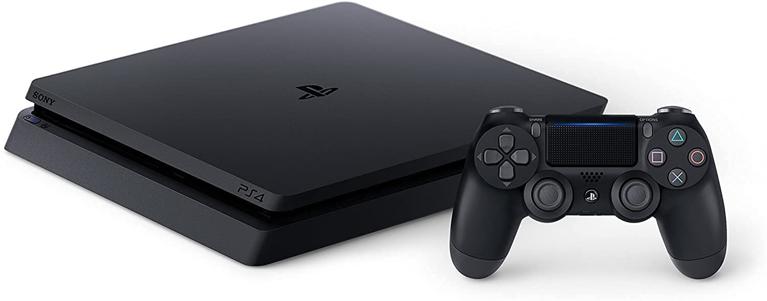 Newest Playstation 4 1TB Slim PS4 Gaming Console, Wi-Fi 5, Bluetooth 4.0 with U Deal HDMI (Renewed) [video game]