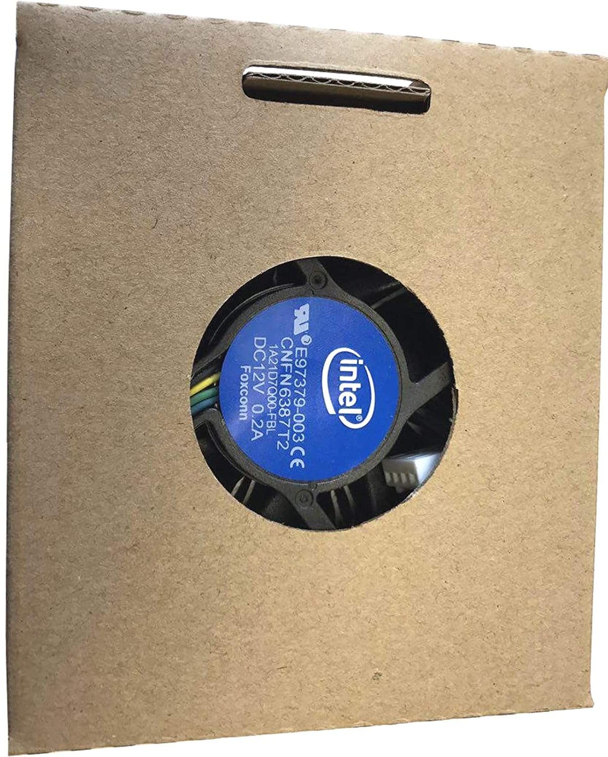 Intel E97379-003 Core i3/i5/i7 Socket 1150/1155/1156 4-Pin Connector CPU Cooler with Aluminum Heatsink and 3.5-Inch Fan for Desktop PC Computer