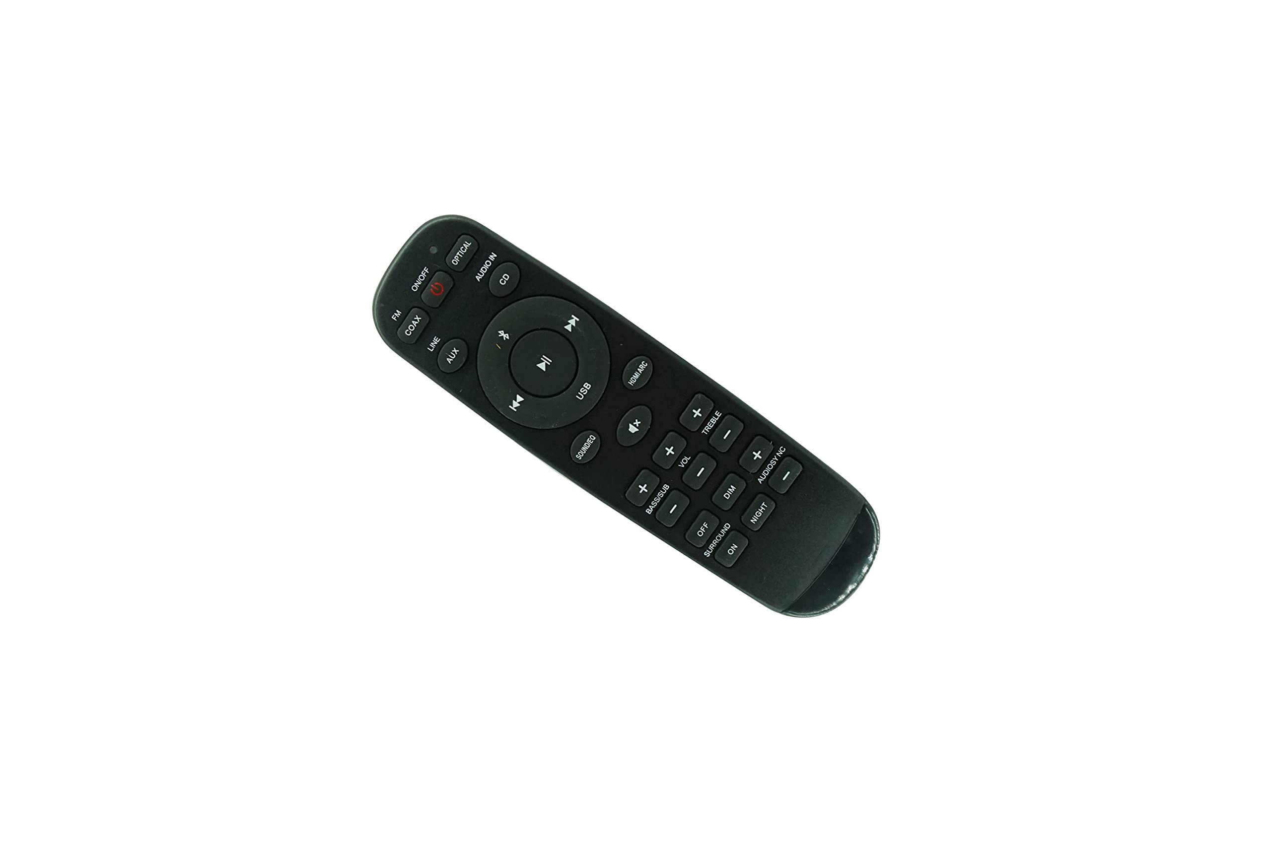 HCDZ Replacement Remote Control for Philips HTL3310 HTL3310/37 HTL3310/98 HTL3310B HTL3310B/12 HTL3310B/F7 HTL3320B Soundbar Sound Bar Audio Speaker