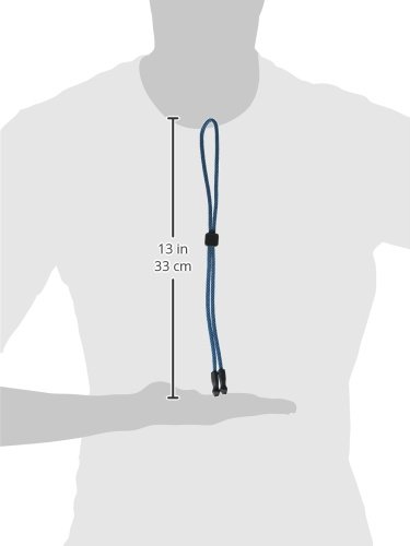 Chums 5 MM Universal Fit Retainer - Patented Tips Work with Most Eyewear - Unisex Sunglasses & Glasses Keeper - Adjustable Fit, Nylon Rope & Made in USA (5 MM, Blue/Dark Blue/Green/Turquoise)