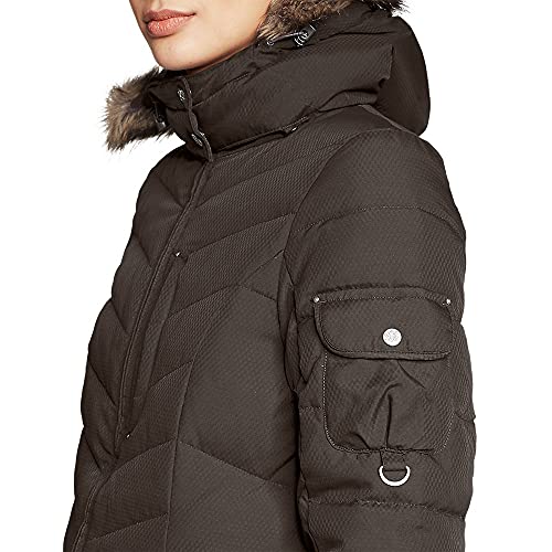 Eddie Bauer Women's Sun Valley Down Parka, Black, Large