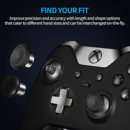 Elite Controller Thumbsticks Replacement โ 6 in 1 Original Swap Magnetic Analog Thumb Sticks Set Joystick Parts Repair Accessories Kit for Xbox One Elite Controller Series 1 (Model 1698)