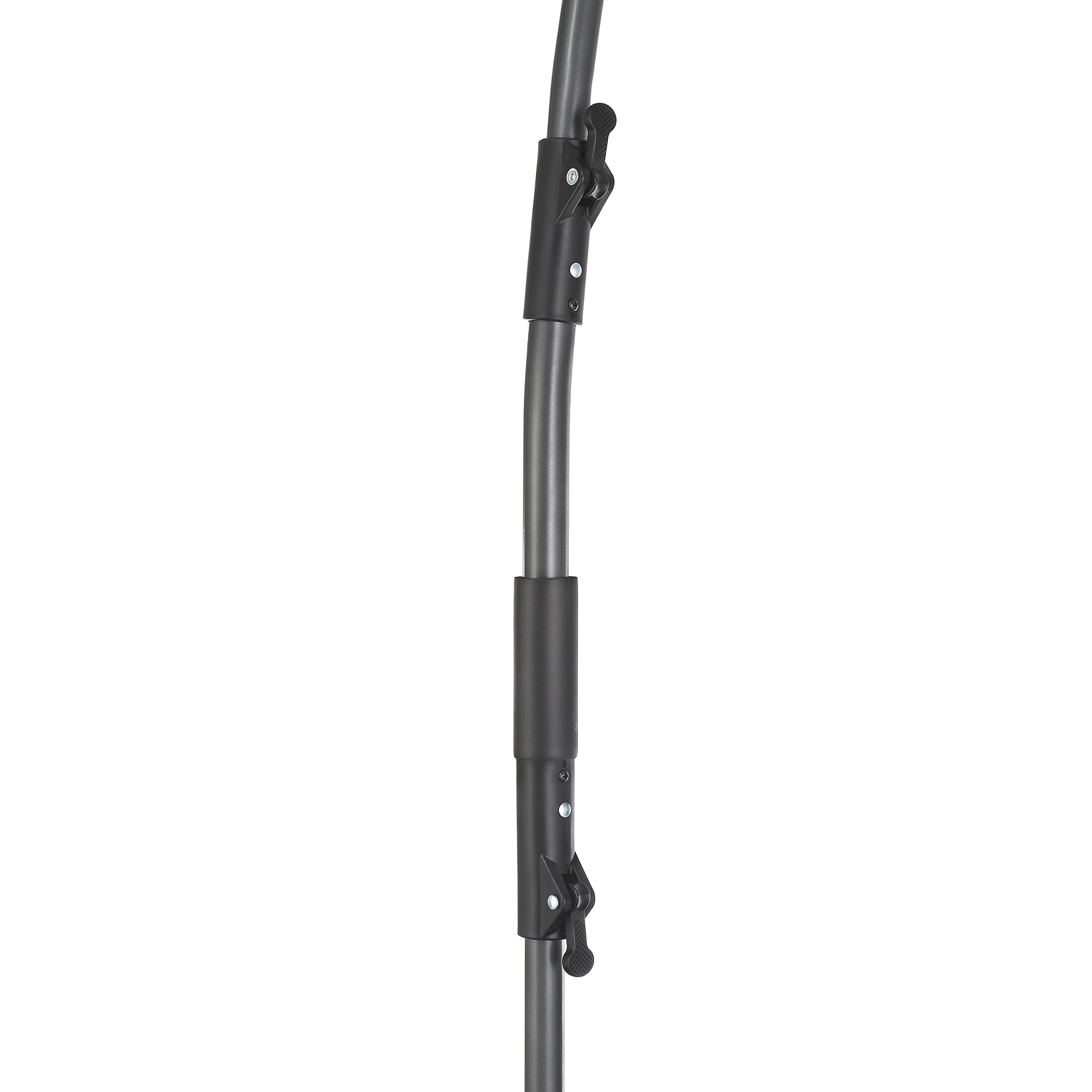 ARROWHEAD OUTDOOR 8FT Beach Umbrella & Folding Table, Wind Stabilization Vent, Adjustable Tilt, Stakes & Anchor Included, 6 Cup Holders, UBF 50+ Protection, Carrying Case w/Backpack Straps, Blue