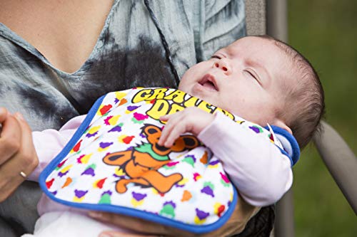 Grateful Dead, Pink Floyd and The Beatles Extra Soft Bibs 6 Piece Multi Pack
