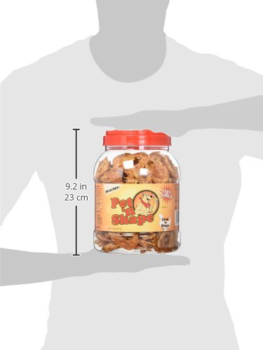 Pet 'n Shape Chik 'n Rings β Natural Chicken Breast Jerky Dog Treats, 2 Pound