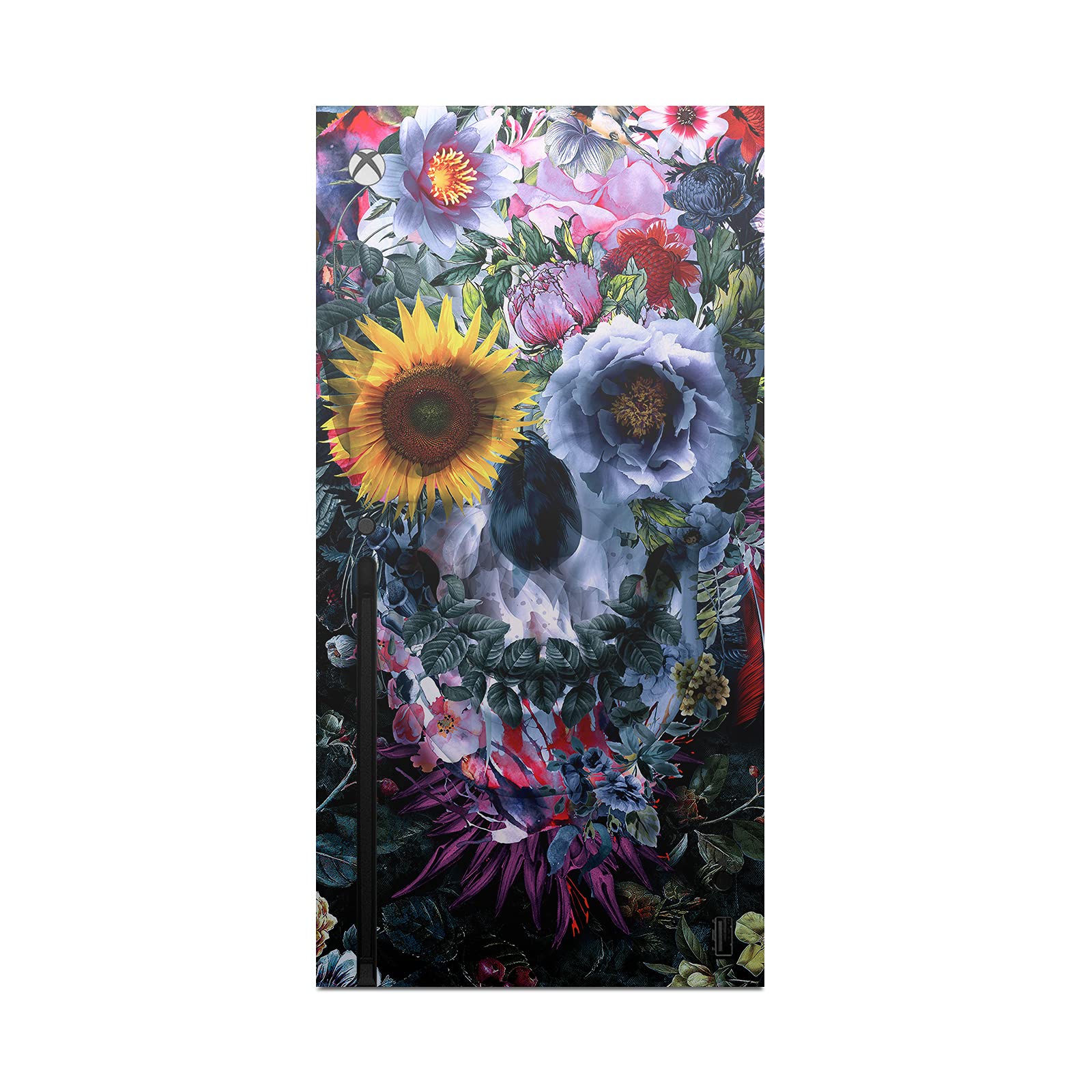 Head Case Designs Officially Licensed Riza Peker Skull Art Mix Vinyl Sticker Gaming Skin Decal Cover Compatible With Xbox Series X Console