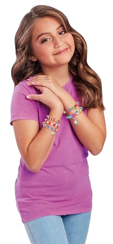 Shimmer 'n Sparkle Charm & Bead Bracelet Maker by CRA-Z-Art β DIY Beaded Charm Friendship Bracelet Making Kit