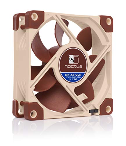 Noctua NF-A8 ULN, Ultra Quiet Silent Fan, 3-Pin (80mm, Brown)