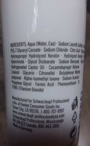 Schwarzkopf Bc Bonacure Moisture Kick Shampoo Unisex, 250 ml