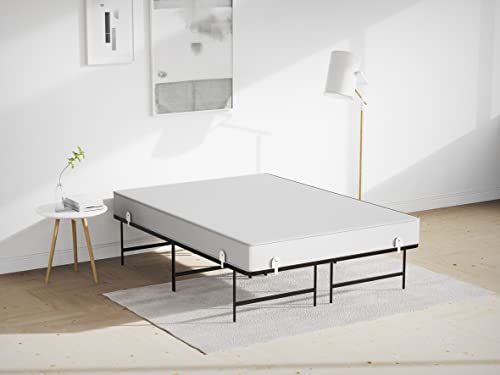 DiaOutro Bed Frame Non Slip Mattress Gaskets, 6 PCS Keep Mattress in Place, Wide Applicability Mattress Holder Easy to Assemble, Adjustable Anti-Slip Baffle Fit for Most Bed Frames, White