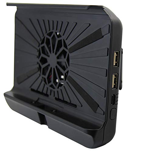 GEZICHTA Switch Dock, Portable Mini Switch Docking Station with Cooling Fan Fast Heat Dissipation Desktop Game Console Stand for Switch