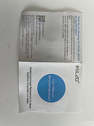 ELZO Replacement Ear Pads Cushions for Beats Studio 2 & Studio 3 Wired & Wireless Headphones, Earpads with Soft Protein Leather, Noise Isolation Memory Foam, Black
