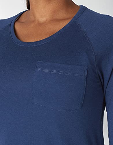 Dickies Women's Long Sleeve Cooling Temp-iQ Performance T-Shirt, Dynamic Navy, XL