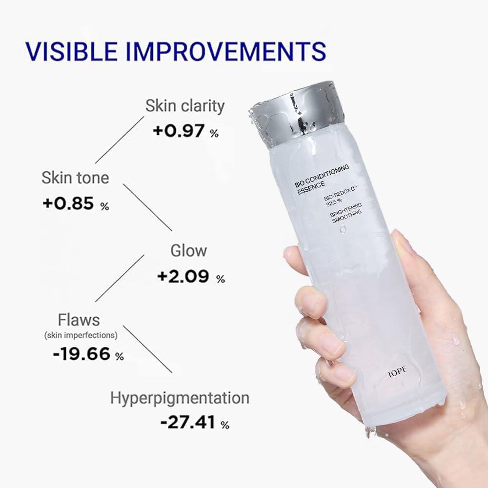 IOPE Antioxidant First-Step Essence Face Toner, Premium Korean Bio-Conditioning Essence, Anti-Aging Moisturizer for Sensitive Skin, Daily Routine - 2.84 Fl Oz.