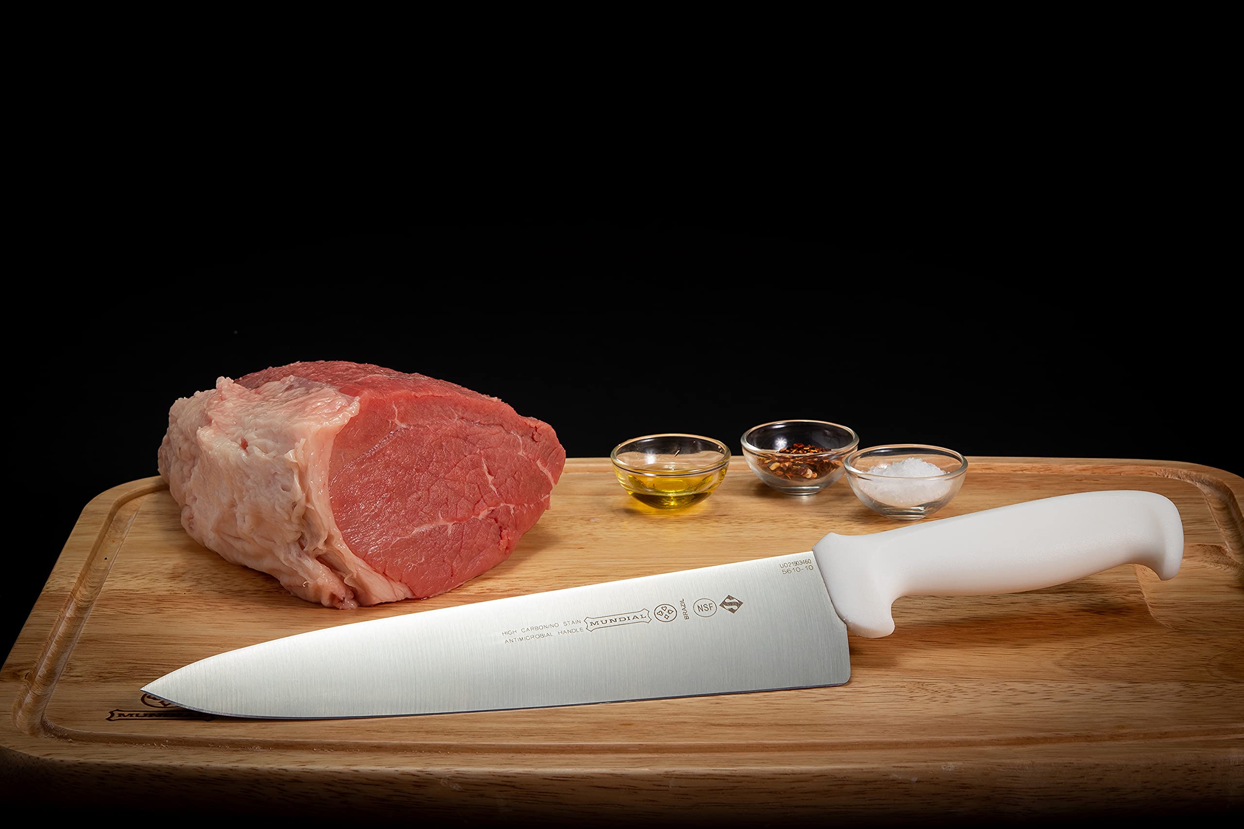 Mundial White W5610-10 Cook's Knife Handle 10"