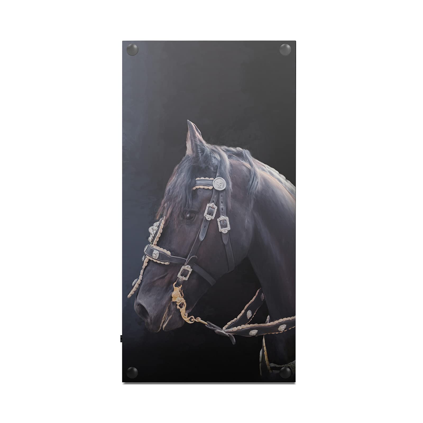 Head Case Designs Officially Licensed Simone Gatterwe Friesian Horse Art Mix Vinyl Sticker Gaming Skin Decal Cover Compatible With Xbox Series X Console