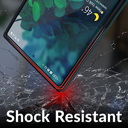 Crave Dual Guard for Samsung Galaxy S22 Ultra Case, Shockproof Protection Dual Layer Case for Samsung Galaxy S22 Ultra, S22 Ultra 5G - Forest Green