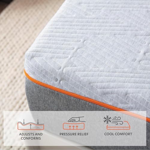 Craft & Trade 12-Inch Artistry Collection Hybrid Mattress, Bed-in-a-Box, CopperGel Cooling, Supportive Steel Coils, CertiPUR-US Certified, Twin, 100 Night Trial