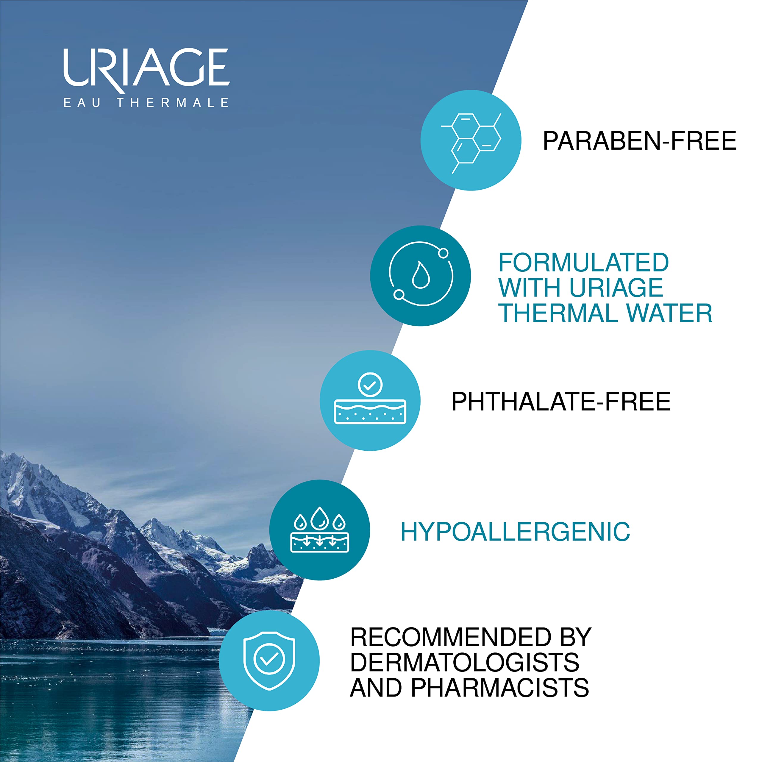 URIAGE D.S. Regulating Soothing Emulsion 1.35 fl.oz. | Treatment with Restorative & Hydrating Properties for Face & Body | Reduces Scales and Soothes Skins Subjected to Irritations, Redness and Scales