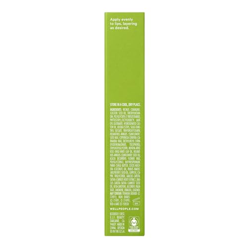 Well People Lip Nurture Hydrating Balm, Lip Balm For Hydration & Vibrant Sheer Color, Soothes & Softens Lips, Vegan & Cruelty-free, Spiced