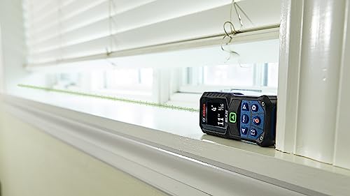 BOSCH GLM165-27CGL 165' Blaze™ Ergonomic Cordless Green Laser Measure w/Bluetooth